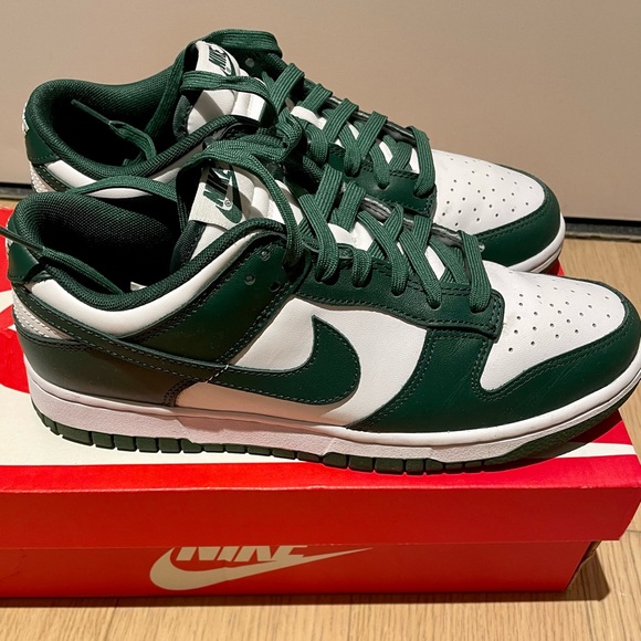 Nike | Shoes | Nike Dunk Low Michigan State | Poshmark